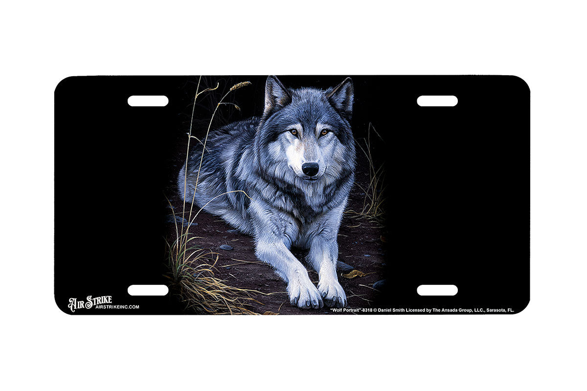 Airstrike® Wolf License Plate 8318-"Wolf...